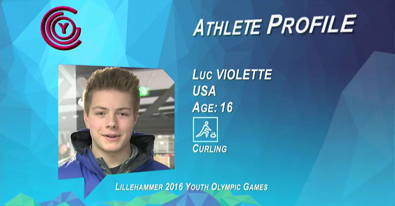 Luc Violette - YOG Athlete Profile | Lillehammer 2016 Highlights