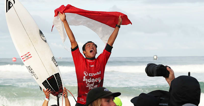 Indonesian surfer Rio Waida on Olympic experience, reaching the top ...