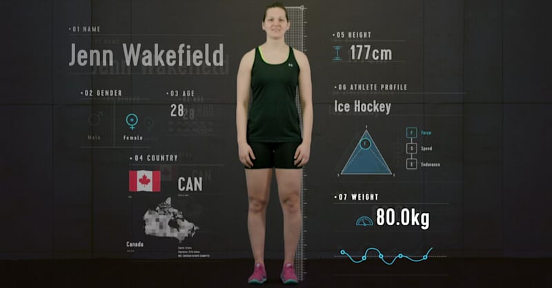 Anatomy of an Ice Hockey Player: Jenn Wakefield reveals explosive power